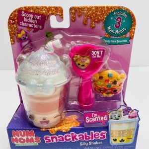 nom nums | Toys | Lot 4 Num Noms Snackables Silly Shakes | Poshmark